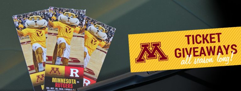 Minnesota Gophers Ticket Giveaways | Markquart Toyota | Community